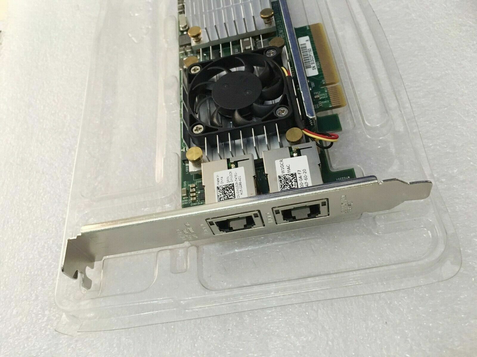 Full Height Bracket for DELL 57810S 0W1GCR 0HN10N BCM957810A1008G DP ...