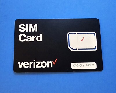VERIZON 4G LTE TRIPLE CUT SIM Card for Verizon 4G LTE phones! ALL SIZE ...
