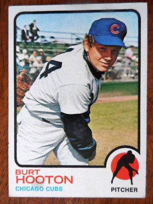 1973 TOPPS BASEBALL #367 BURT HOOTON CHICAGO CUBS EX-EX/MT U-1259 | eBay