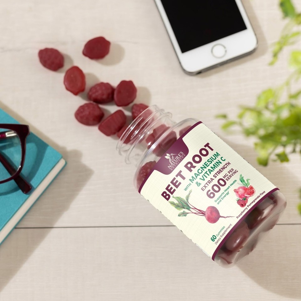 Beets Soft Chews Gummies with Beetroot & Magnesium - Circulation ...