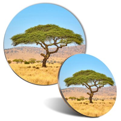 Mouse Mat & Coaster Set Maasai Mara National Park Kenya Africa #51383 ...