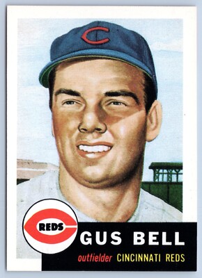 GUS BELL 1991 TOPPS ARCHIVES '53 NO 118 NRMINT+ 57216 | eBay