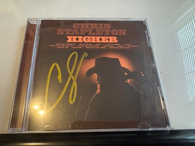 Chris Stapleton Autographed “Higher” CD. Signed Cd Booklet Country ...
