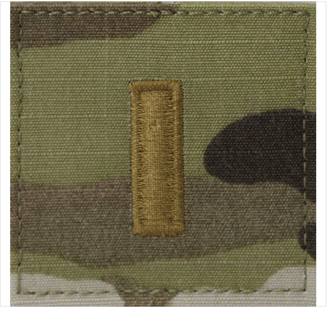 GENUINE U.S. ARMY EMBROIDERED OCP WITH HOOK RANK INSIGNIA: SECOND ...