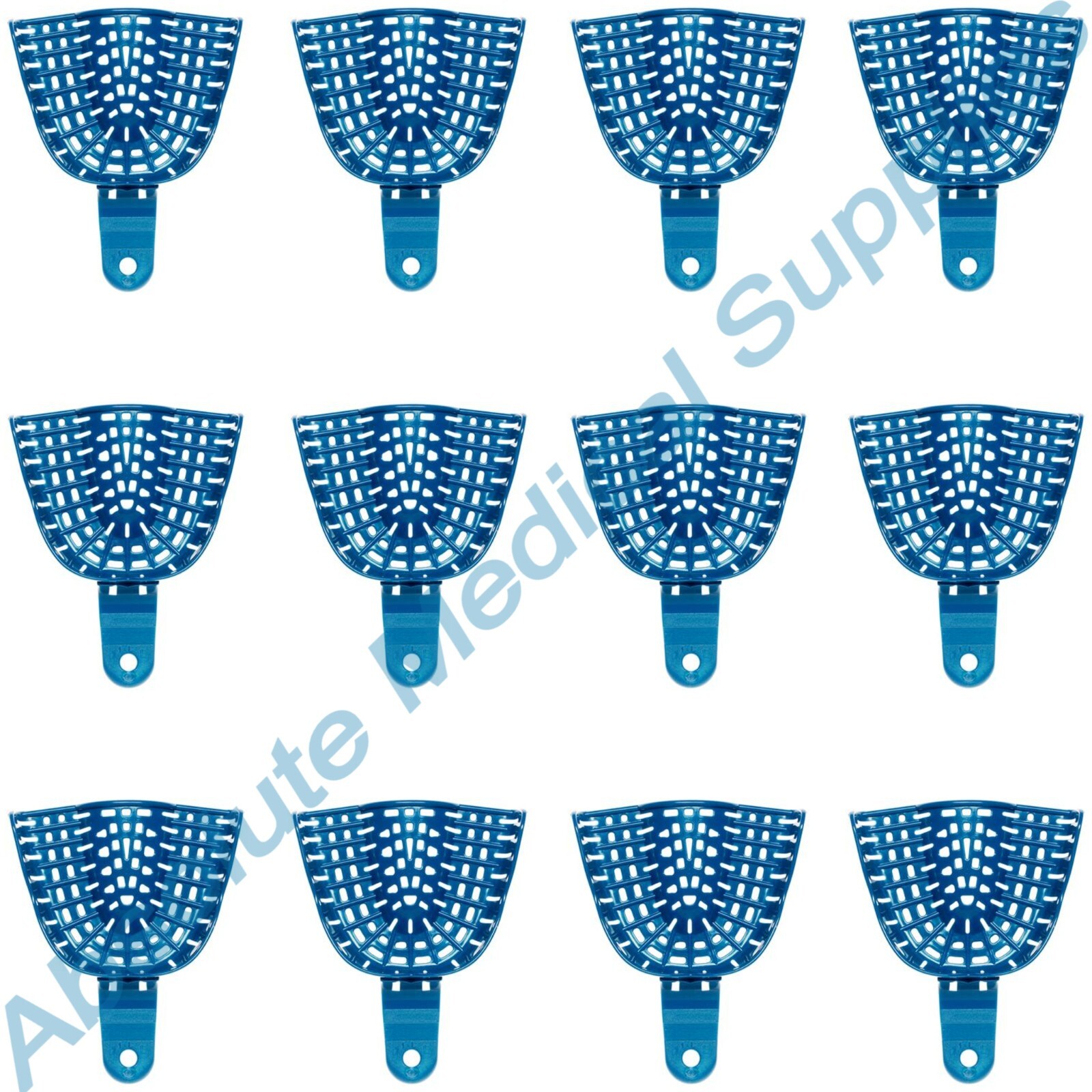 *12-Pieces* Coltene President Tray AC Disposable Size-1 Impression Tray ...