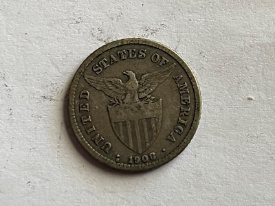 1908-S US PHILIPPINES TWENTY CENTAVOS | eBay
