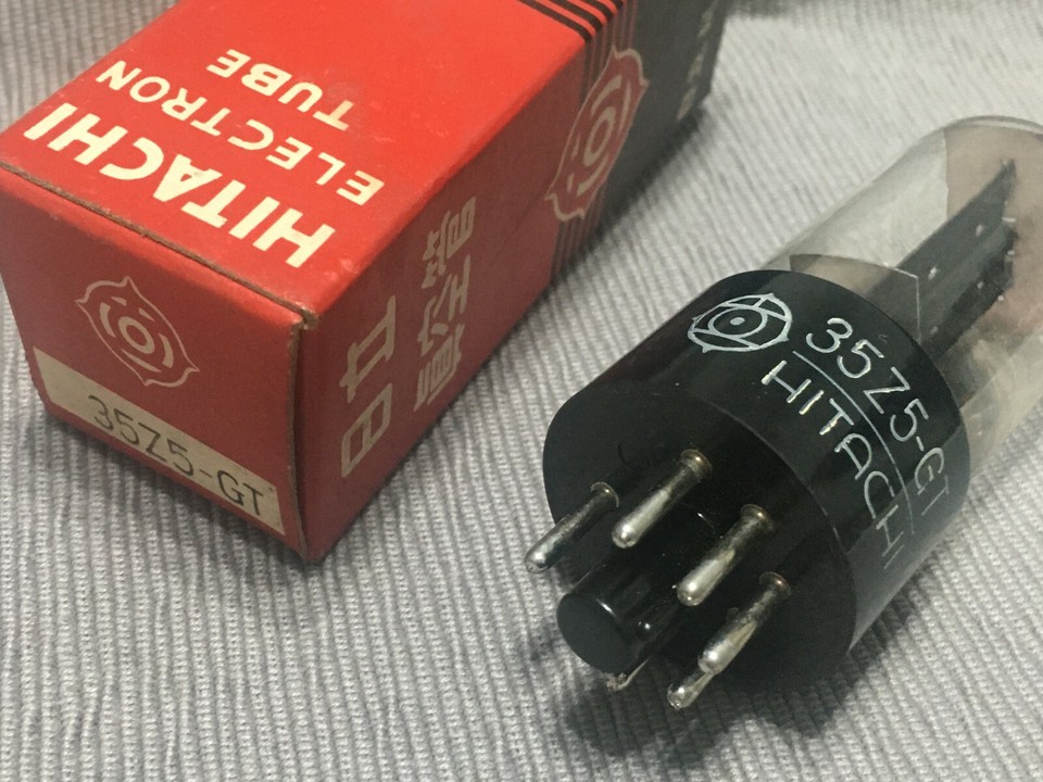 1PCS - HITACHI 35Z5GT Vacuum tube NOS NIB | eBay