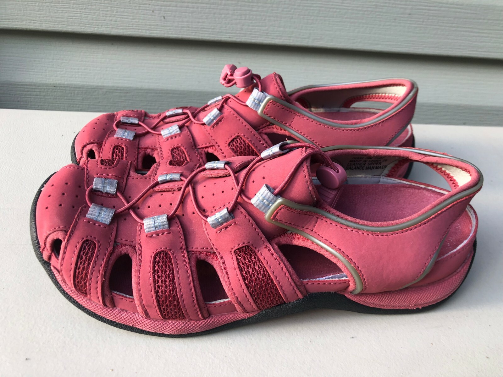 Women's Clark Springers Sport Sandals pink size 7.5 EUC | eBay