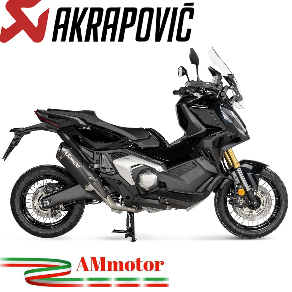 Auspuff Motorrad Akrapovic Honda X-Adv 750 2022 Endtopf Titan Schwarz ...