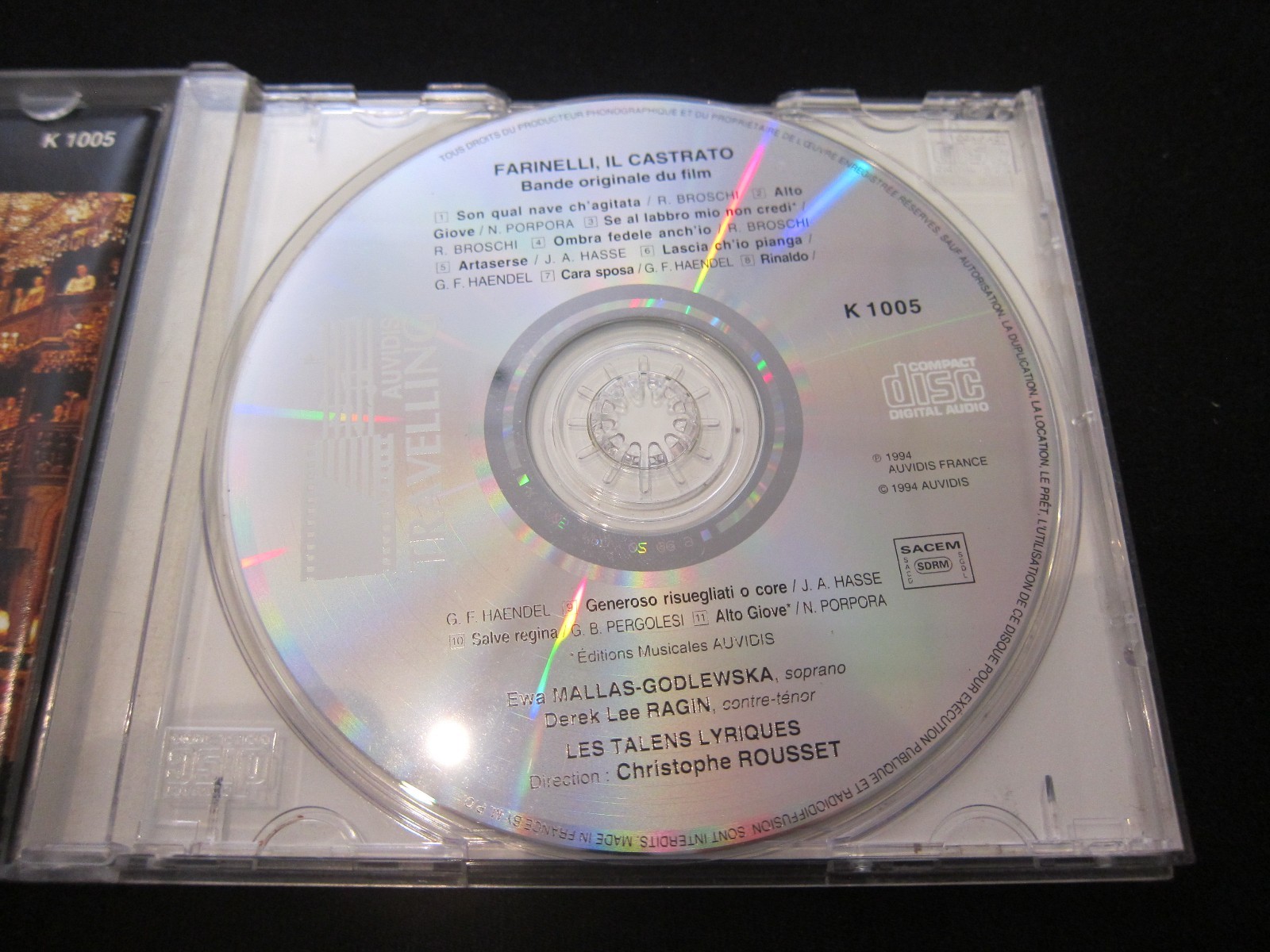 Farinelli Il Castrato - Bande Originale Du Film - VG+ - NEW CASE!!! | eBay