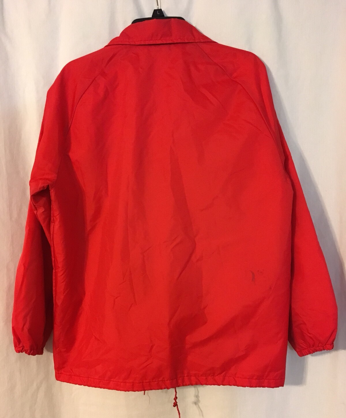 Vintage Mt. Rushmore Red Nylon Light Jacket Coat Wise… - Gem