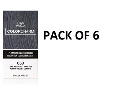 Wella Permanent Liquid Hair Color #050 Cooling Violet - PACK OF 6 | eBay