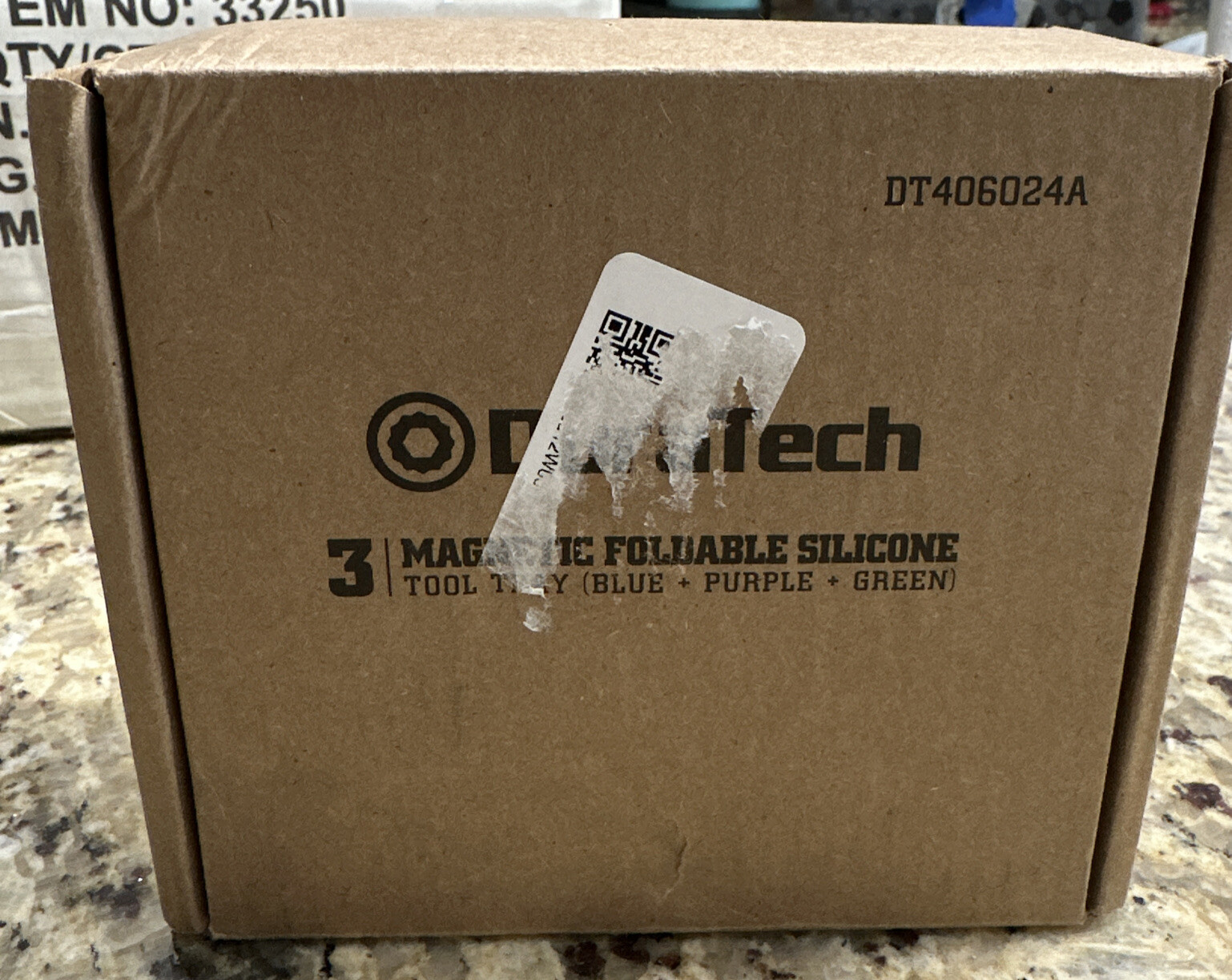 DURATECH Magnetic Foldable Parts Tray Set 3PC Collapsible Silicone Tool ...