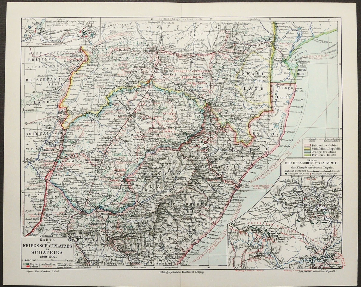 Boer War Map
