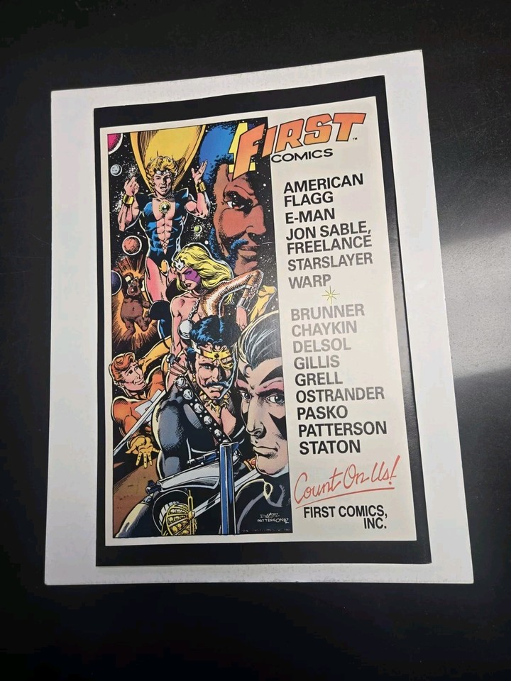 Warp #5 First Comics Inc. 1st Appearance Grimjack August Aug 1983 - | eBay