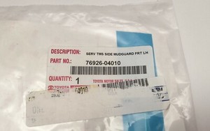 2005-2016 Toyota Tacoma protector side mudguard front left OEM 76926 ...