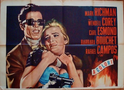 AGENT FROM HARM Italian 4F movie poster 55x79 BARBARA BOUCHET 1966 ...