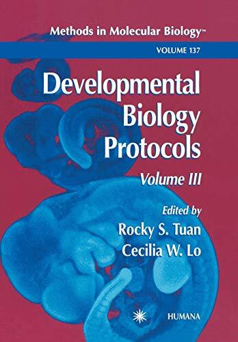 Developmental Biology Protocols: Volume III 9780896035768| eBay