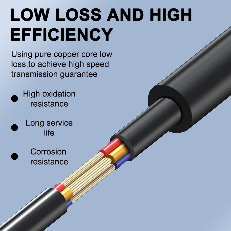 16.5Ft Solar to 8mm Adapter Extension Cable Compatible Jackery/Anker ...