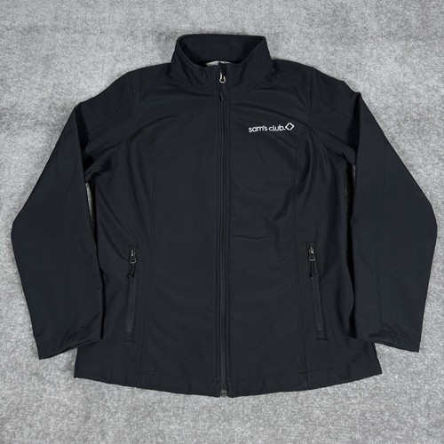 Sams Club Jacket Women's Large Black Full Zip Performance Port ...