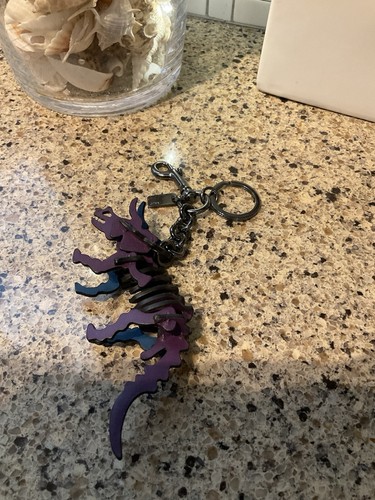 Coach Small Trixie Trixy Rexy Bag Puzzle Charm Keychain Fob Dinosaur | eBay