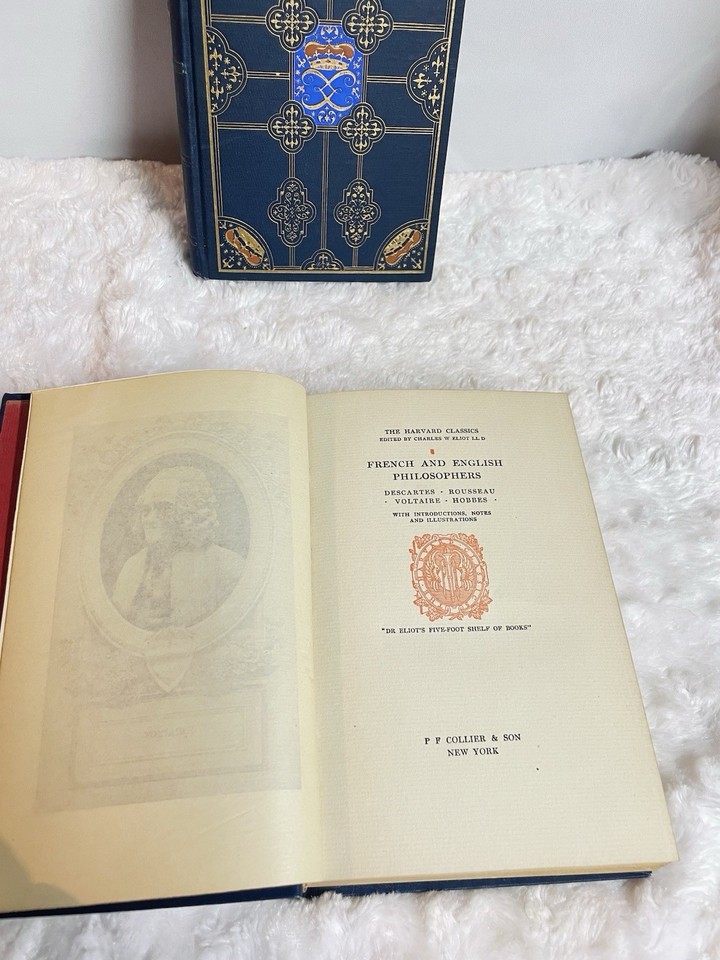 1910 Harvard Classics Hardback Books Vol 34&35 Collier & Son Publishing ...
