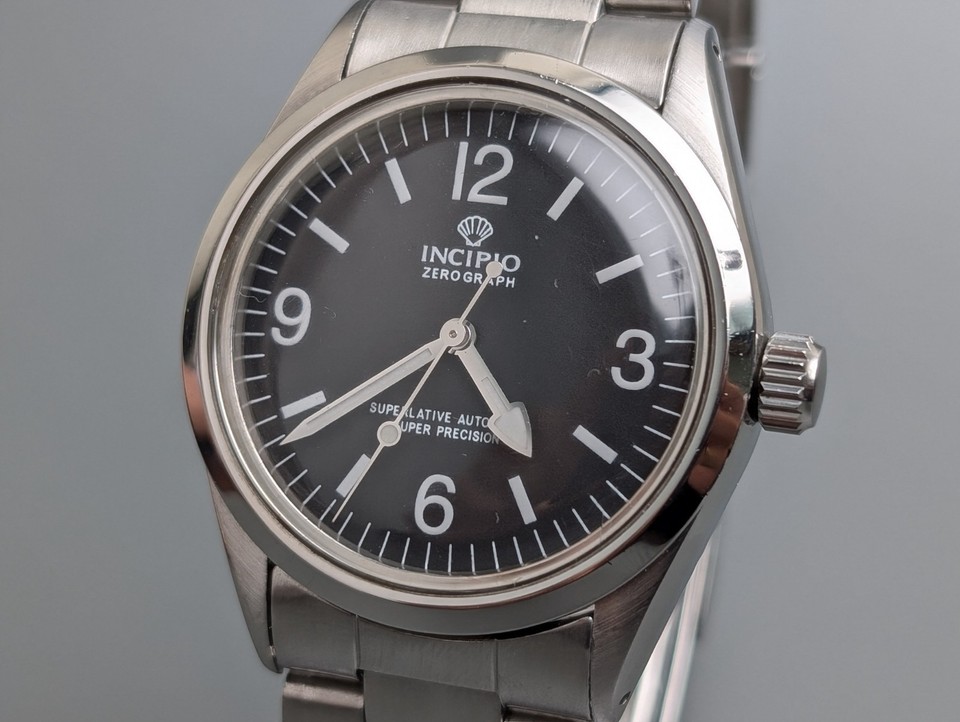 Orologio automatico da uomo INCIPIO Zero Graph GMT Ranger quadrante ...