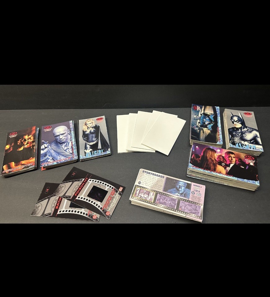Skybox, 1997 Batman and Robin The Movie trading cards, Mini-posters ...