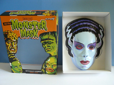 Universal Studios RETRO MONSTER MASK~ The BRIDE OF FRANKENSTEIN- White ...