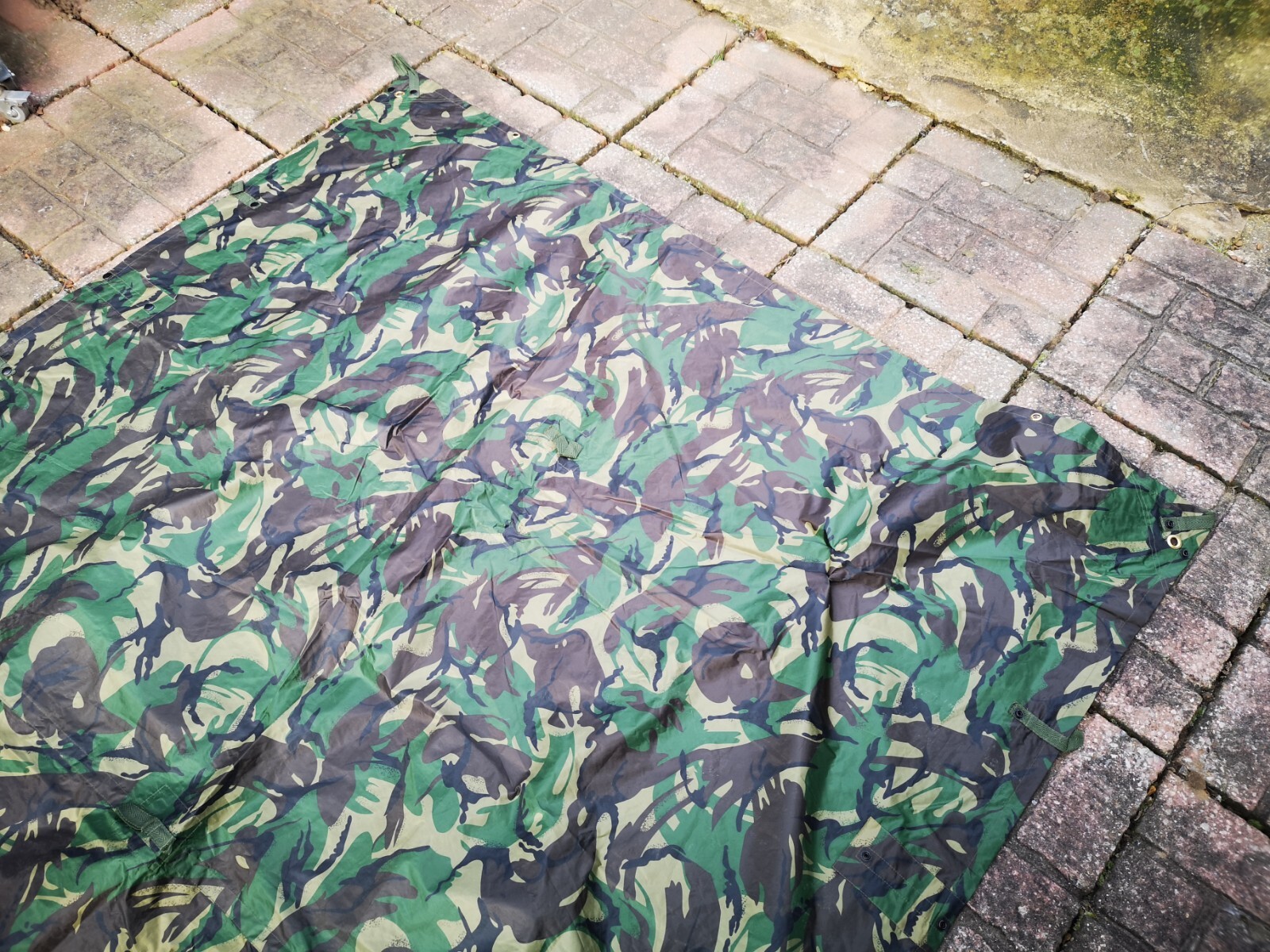 Army Issue DPM Waterproof Shelter Basha Sheet Tarp | eBay