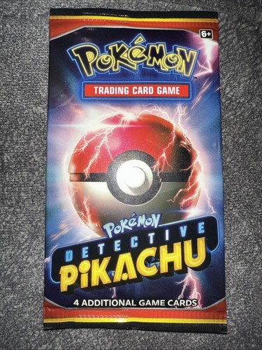 POKEMON TCG! 1 DETECTIVE PIKACHU SEALED BOOSTER PACK BRAND NEW | eBay