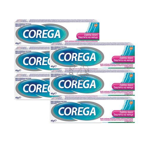 3 x Corega Gum Protection Denture Adhesive Cream Strong Hold Value Pack ...