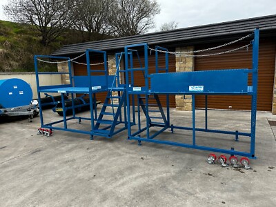 8Ft x 4Ft Mobile Access Platform (Unloading Lorry Trailer Steps) | eBay UK