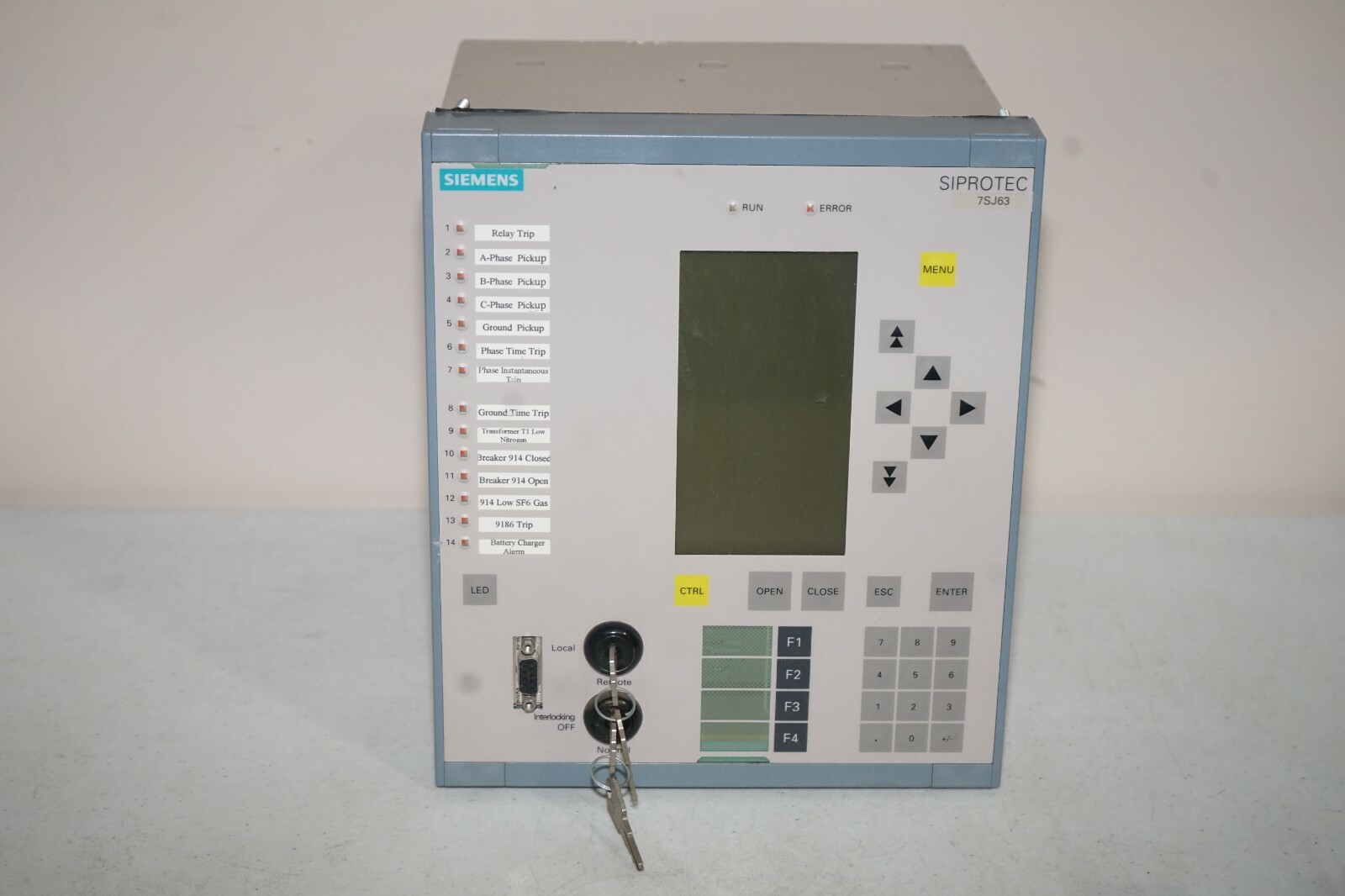 Siemens 7SJ63 Siprotec 7SJ6325-5EP93-3FG0/DD Overcurrent Protection ...