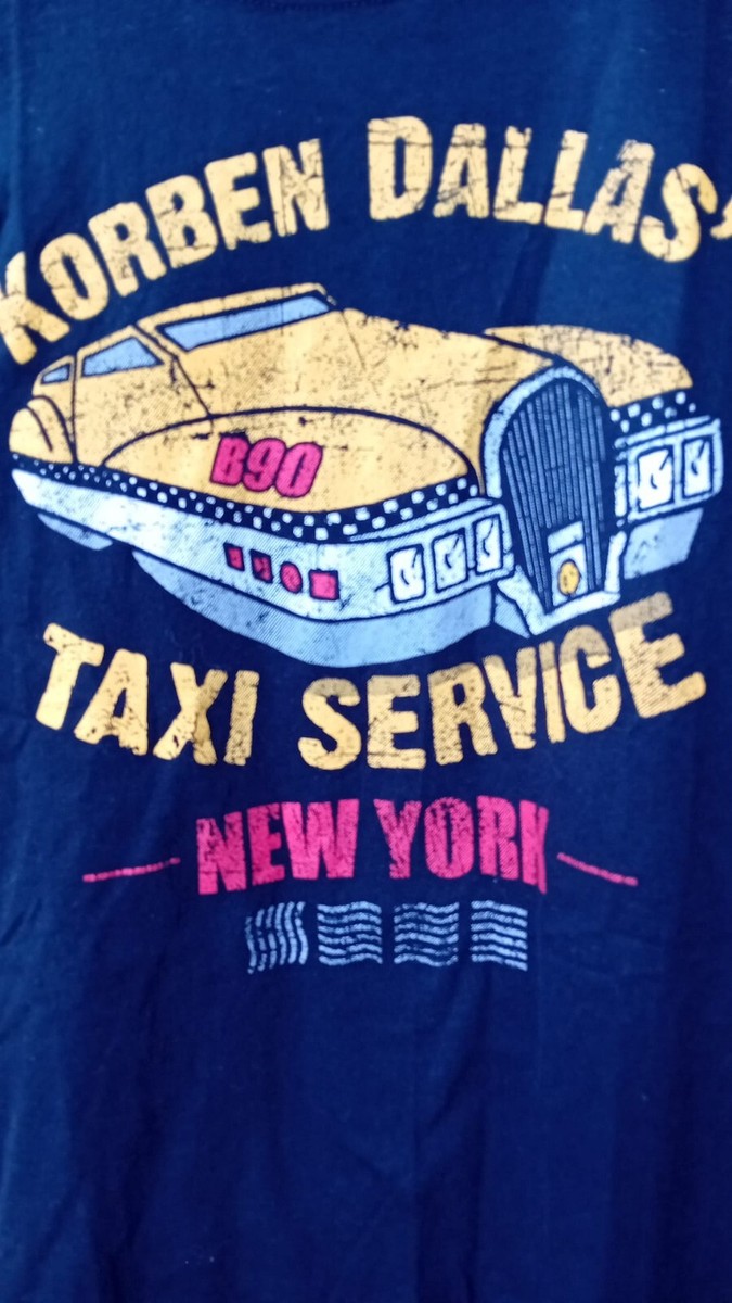 Korben Logo Korben Dallas Taxi Fifth Element Sci Fi T Shirt