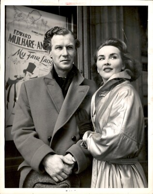LD373 1957 Original Photo EDWARD MULHARE BROADWAY STAR "MY FAIR LADY ...