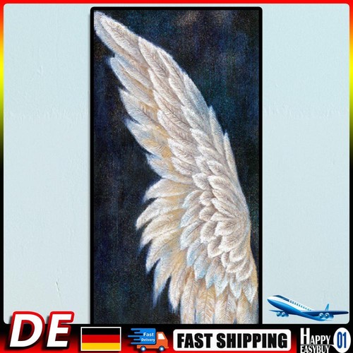 SANGSHI Angel Wings Diamantmalerei?5d DIY Full Round Drill Strass ...