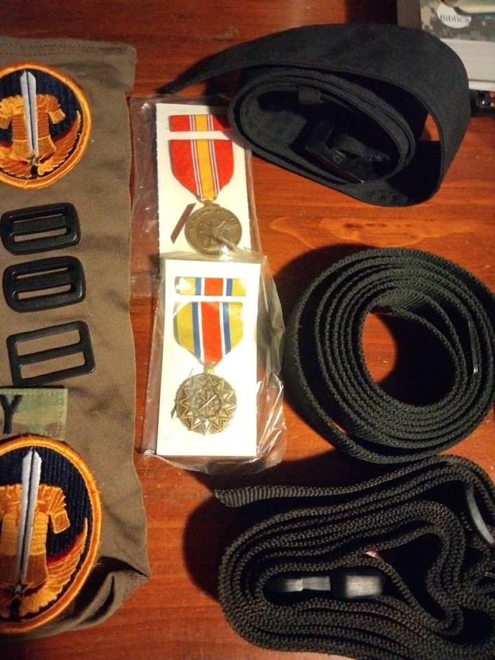 US Army Rifle Slings, Rank, Patches, Award Lot | eBay