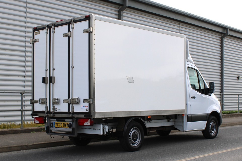 Mercedes Sprinter 316 L2 Chassis, Freezer Van, Refrigerated Box Van And ...