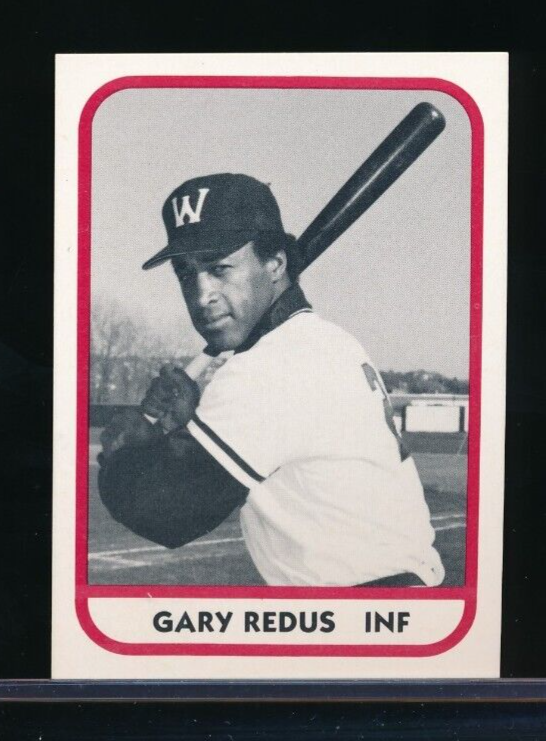 1981 TCMA Waterbury Reds #141 Gary Redus XRC rookie high grade mint ...