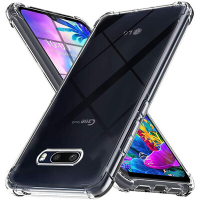 For LG G8X G8 G7 V40 V50 V60 ThinQ Shockproof Soft Clear TPU Case Cover ...