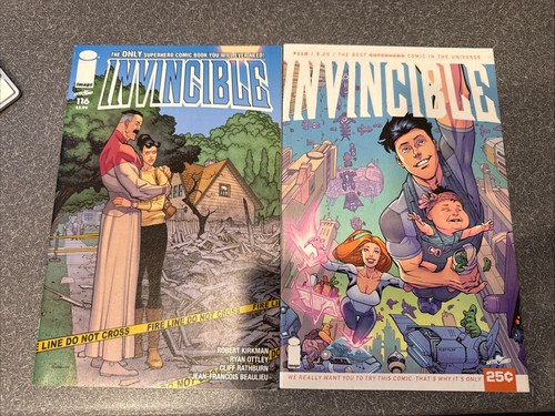 Invincible #116, 118 Set (2015) Kirkman Ottley Image Comics NM | eBay