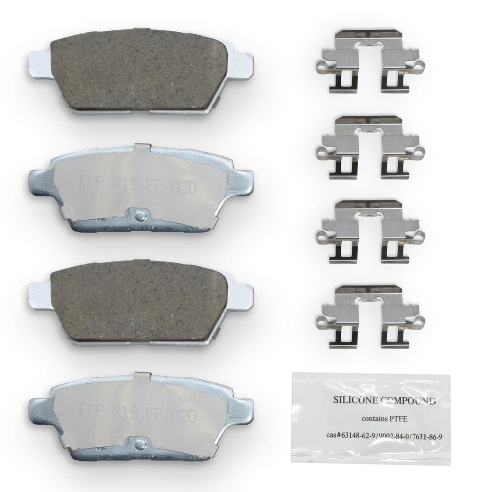 NRS Brakes Disc Brake Pad Set Rear Fits 2006-2009 Mazda 6 | eBay