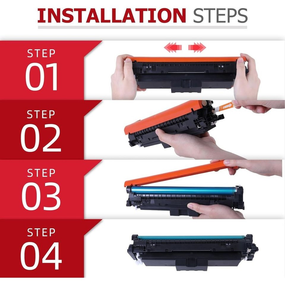 069 Toner Cartridge Set MF753Cdw: 4 Pack Compatible Replacement for ...