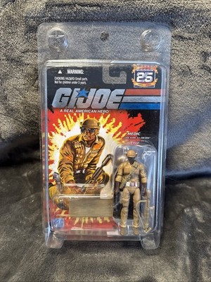 G.I. Joe 25th Anniversary Medic Code Name Doc Hasbro Mail Away Figure ...