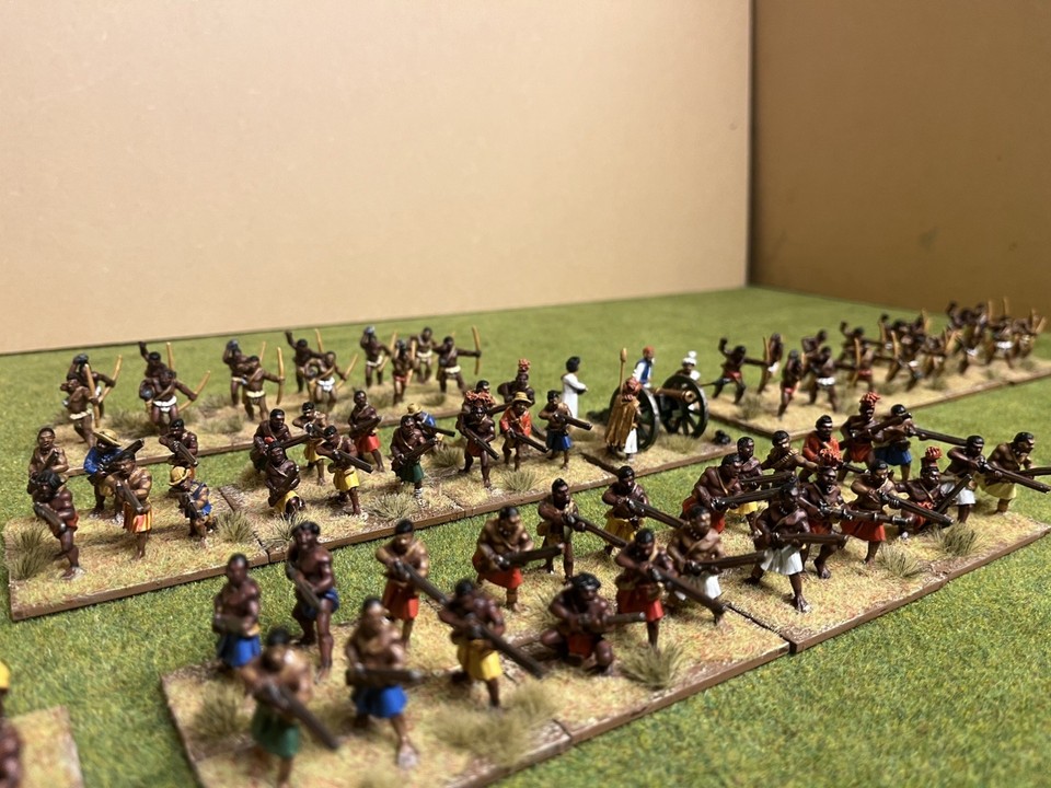 28mm darkest Africa /ruga ruga army | eBay UK