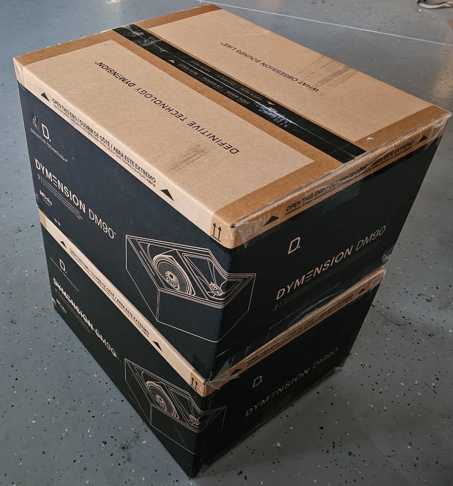 Definitive Technology Dymension DM90 5.25" Height Module Speaker Pair ...