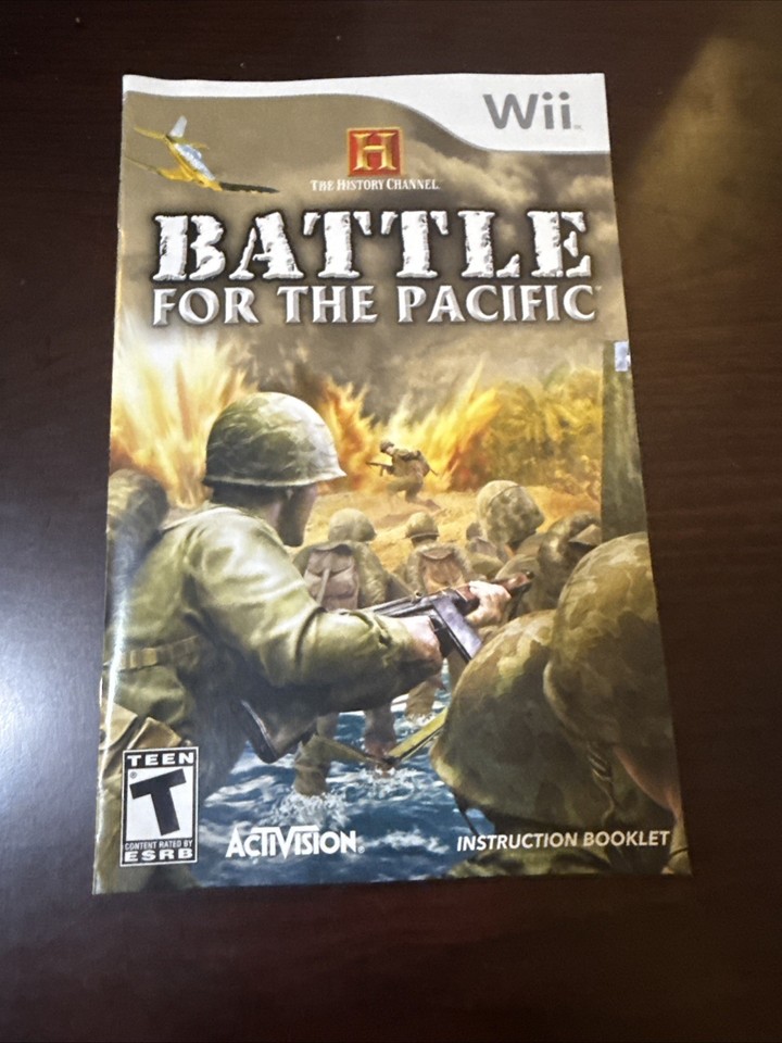 History Channel Battle For The Pacific Wii (CIB) | eBay