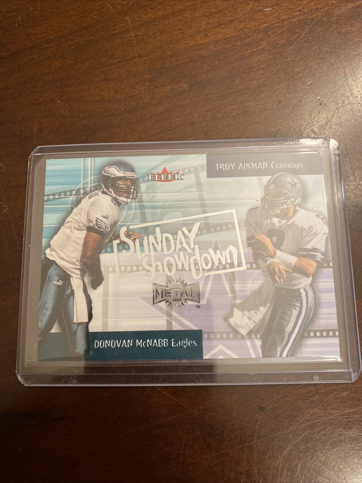 2000 Fleer Metal - Sunday Showdown #9 SS Troy Aikman, Donovan McNabb | eBay