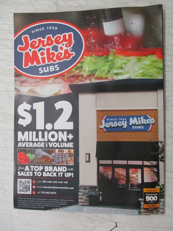 ENTREPRENEUR MAGAZINE JULY AUG 2023 150 MOM & POP SHOPS JERSEY MIKE ...